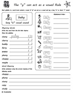 Plural Rules Words ending in y preceded by a vowel, English skills ...