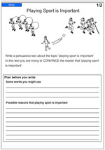 Persuasive text - Should the canteen sell junk food?, NAPLAN skills ...